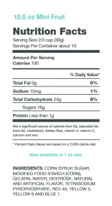 MiniFruit_Nutrition_Facts | Campfire Marshmallows