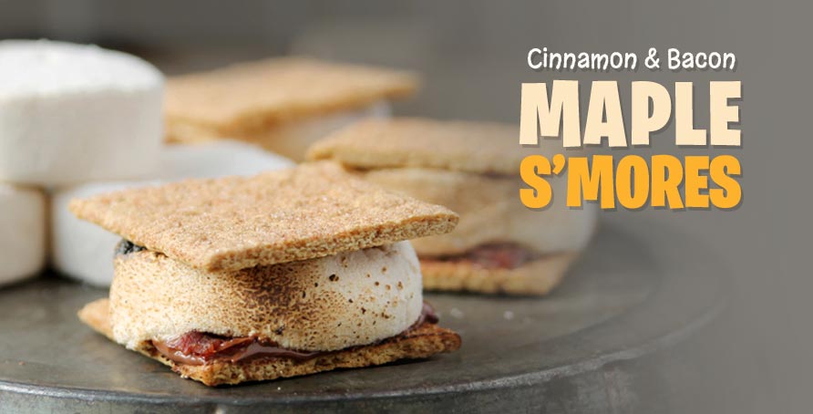 maple-smores-banner | Campfire Marshmallows